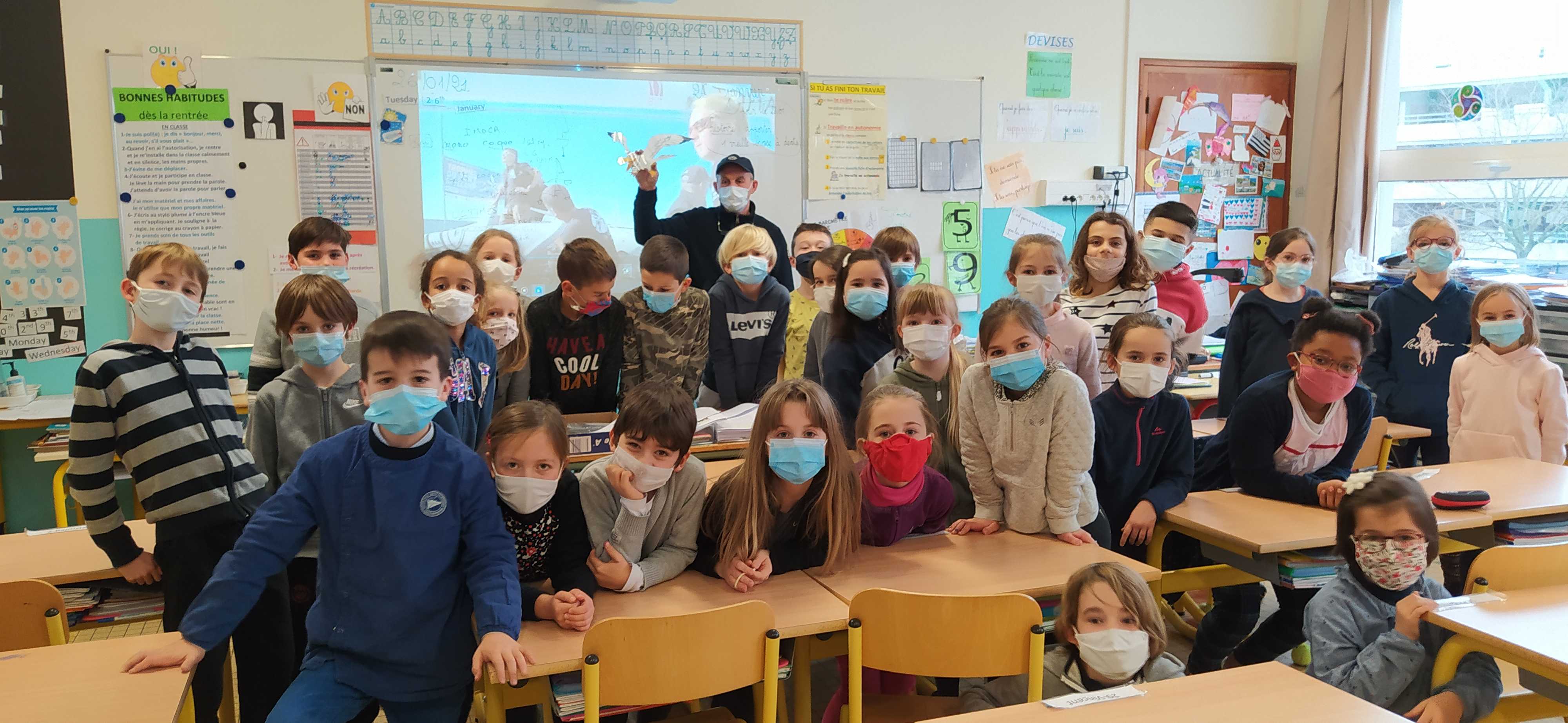 La classe de CE2 a une mascotte