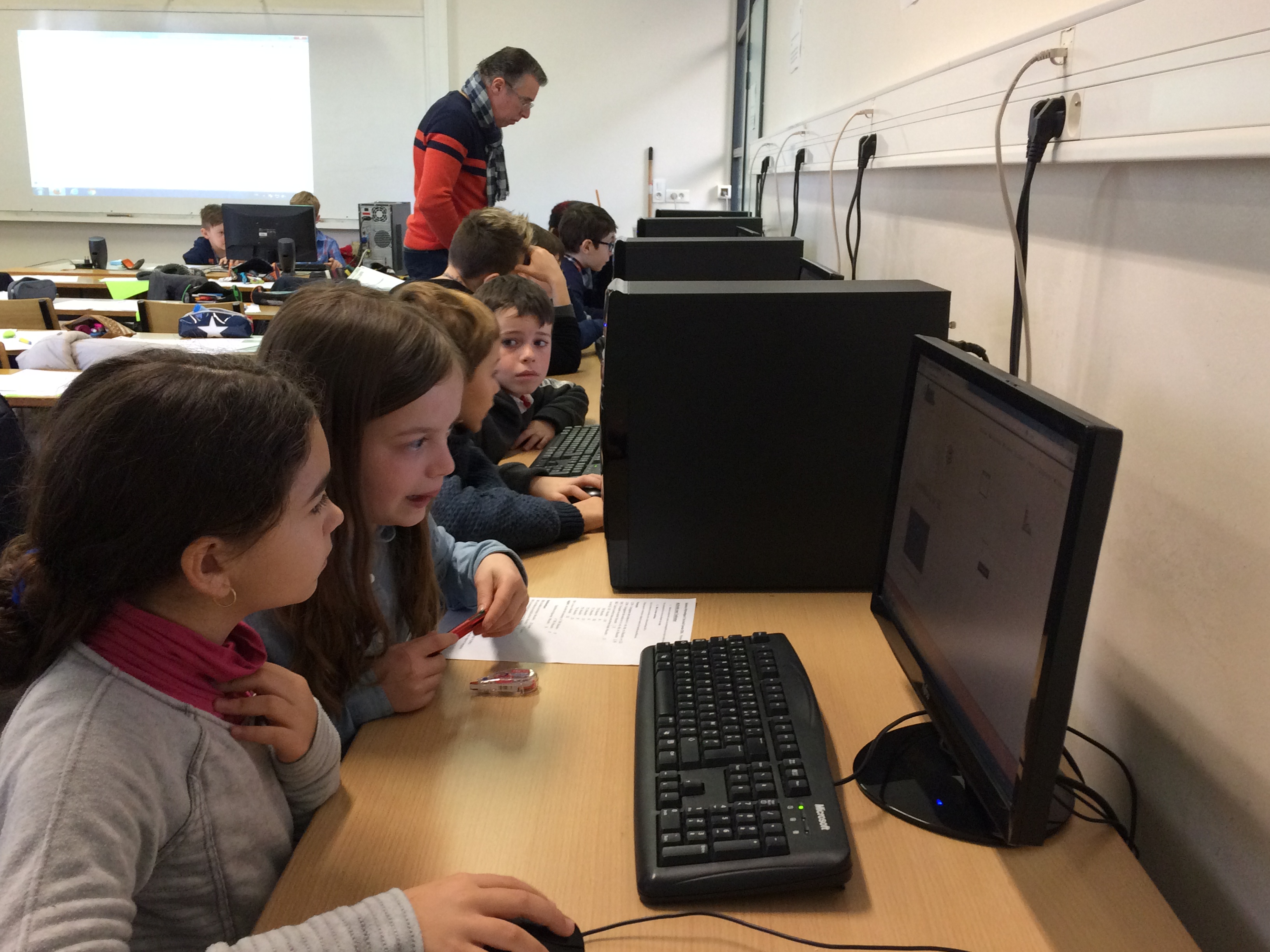 Informatique en CM1 et CM2.